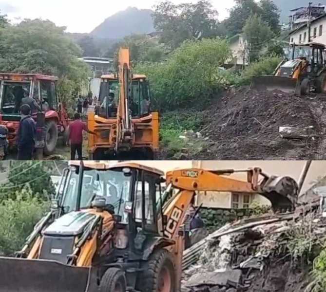 40 मकानों को ध्वस्त करेंगी Jcb मशीनें Adm ने कहा अफवाह को करें